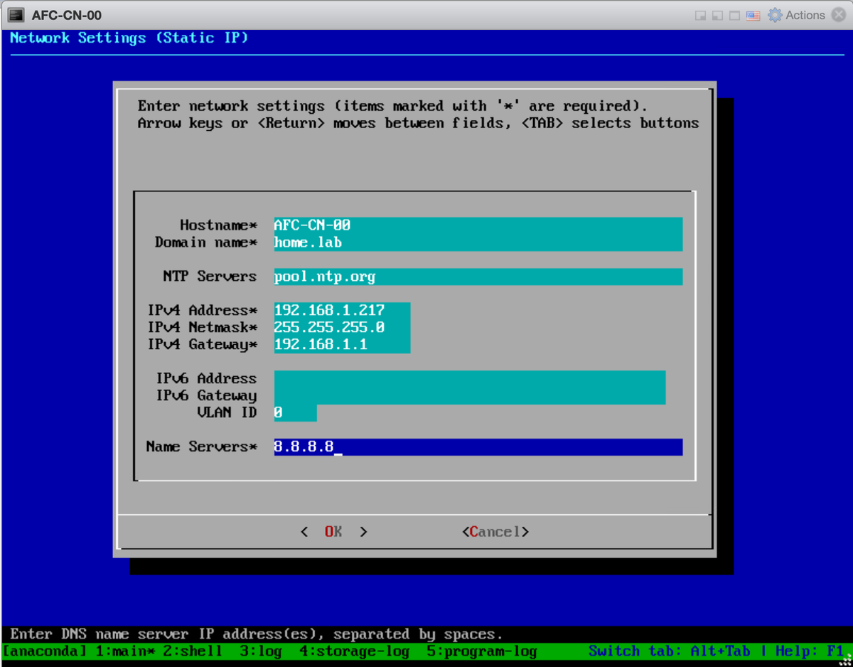 AFC Cluster Installation | networkrunt
