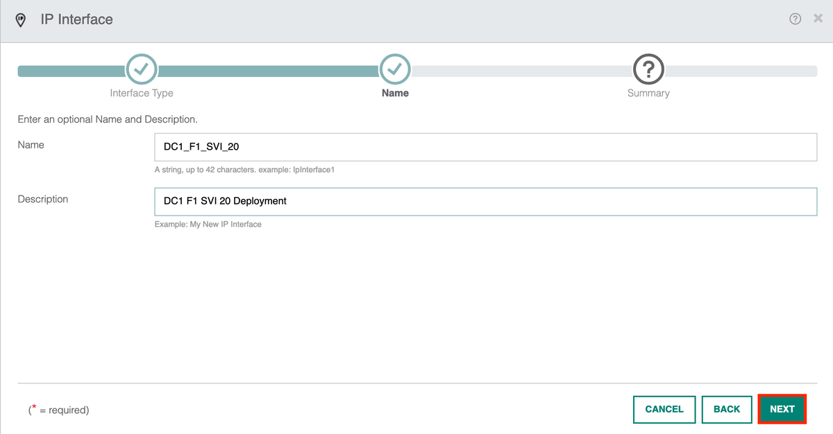 AFC Distributed Gateway SVI Configuration | networkrunt